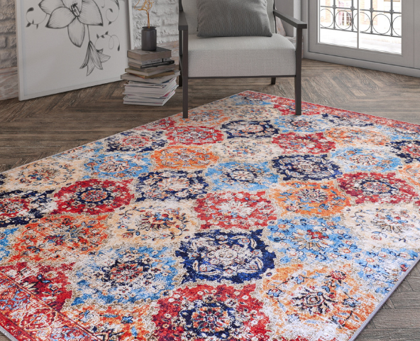Colorful Rugs I Machine Washable I Free Shipping US I Rugette