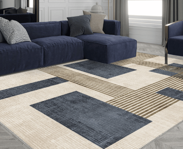 Geometric Rugs I Machine Washable I Free Shipping US I Rugette
