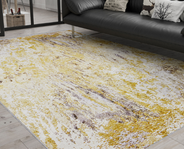 Yellow Rugs I Machine Washable I Free Shipping I Rugette