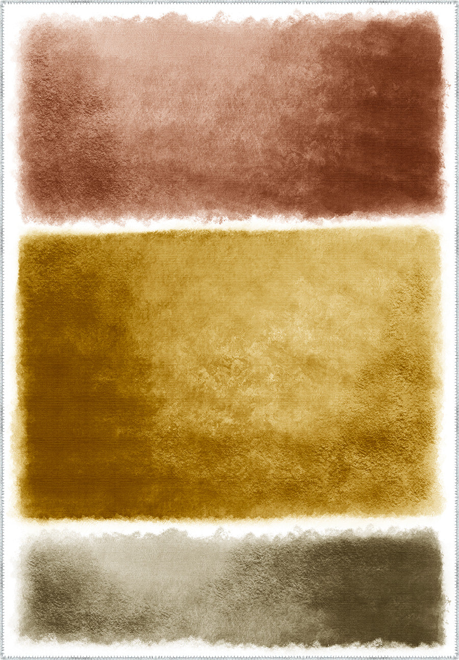 Vionette Multi-Coloured Abstract Rug | Rugette Contemporary Rug