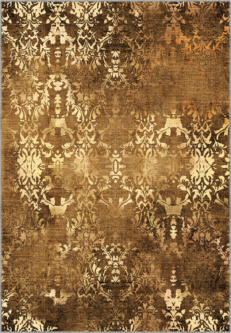 Lily Vintage Bronze Rug | Rugette Brown Rug for Living Room