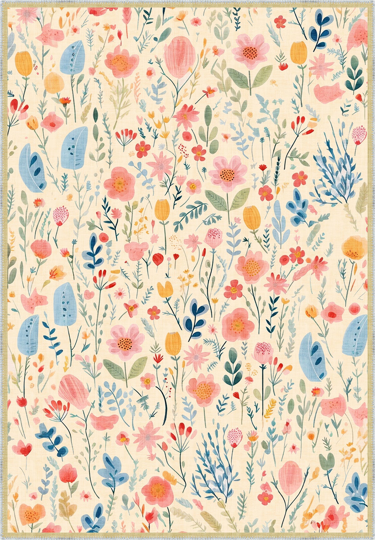 Aldryn Floral Rug | Rugette