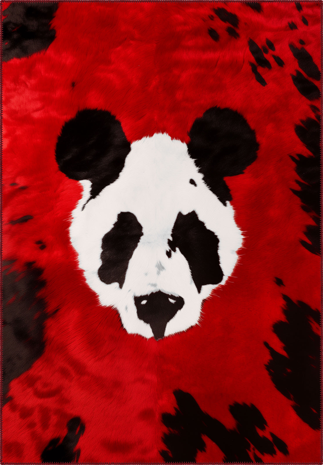 Azura Red Panda Rug | Rugette