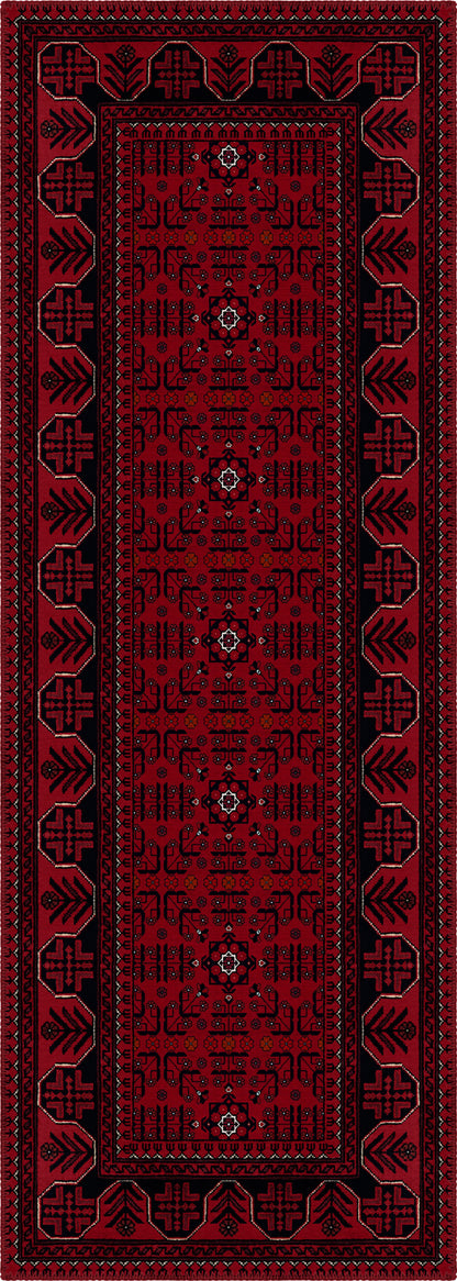 Anya Washable Afghan Rug | Rugette