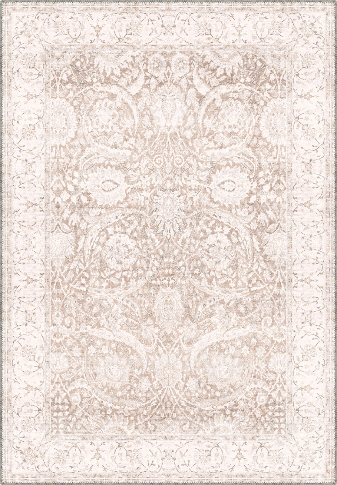 Leonie Pink Oriental Rug | Rugette